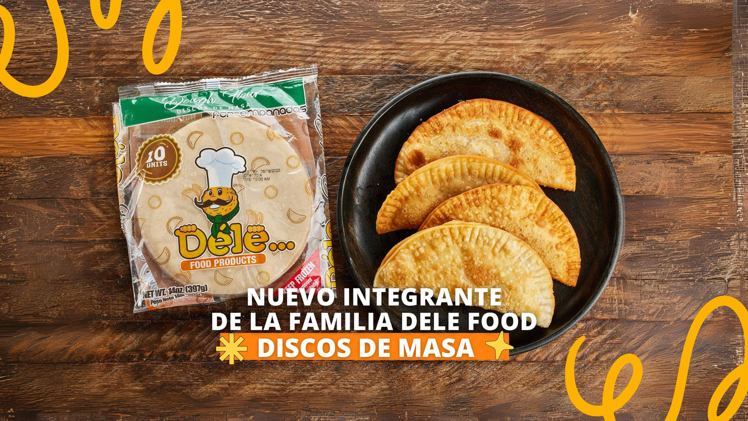 Dele Food • Arepas • Tequeños • Empanadas • Carne Mechada